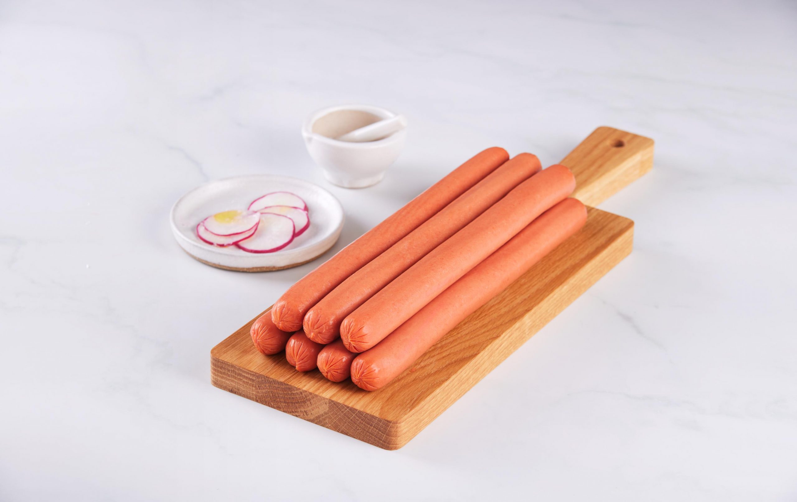 KR Castlemaine OL’ Smokey 10” Skinless Franks 2.5kg | Don KRC Foodservice